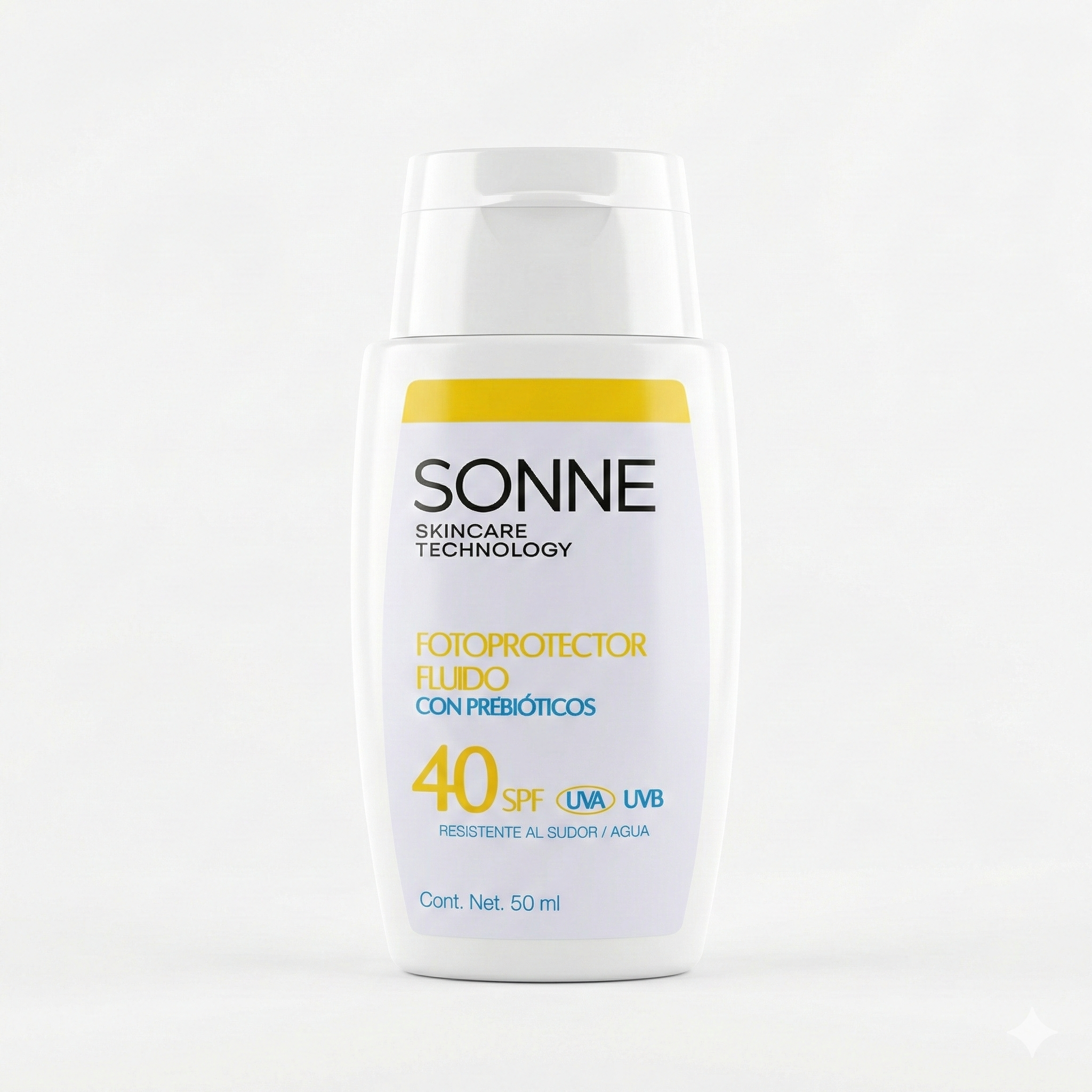 Fotoprotector Solar Fluido SPF 40 con Prebióticos – Sonne Skincare ...